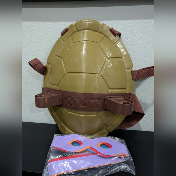 Nickelodeon | Costumes | Tmnt Kids Costume Shell And 4 Pack Of Masks ...